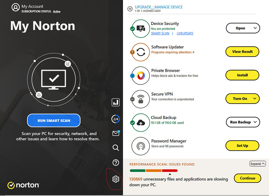firewall settings - Norton 360 for Windows - Norton Community