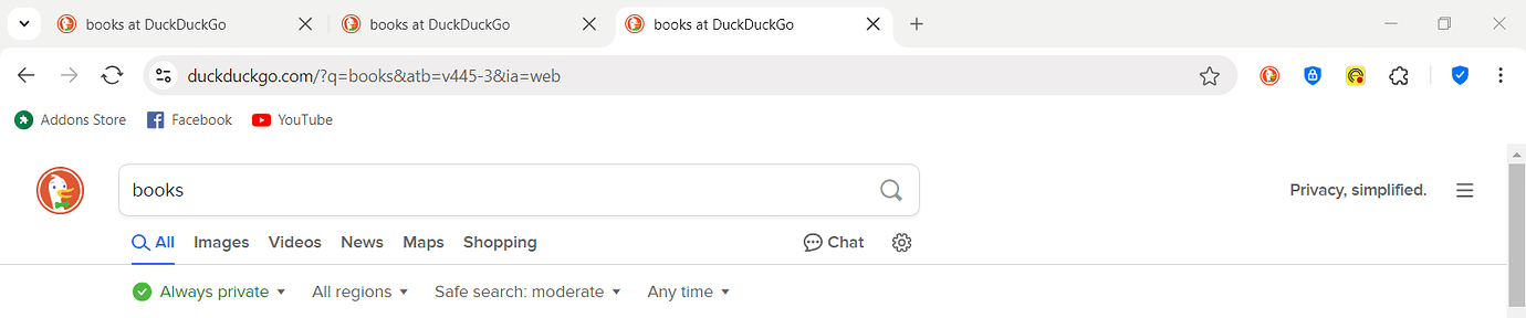 Use the duckduckgo search engine on the norton private browser - Norton ...