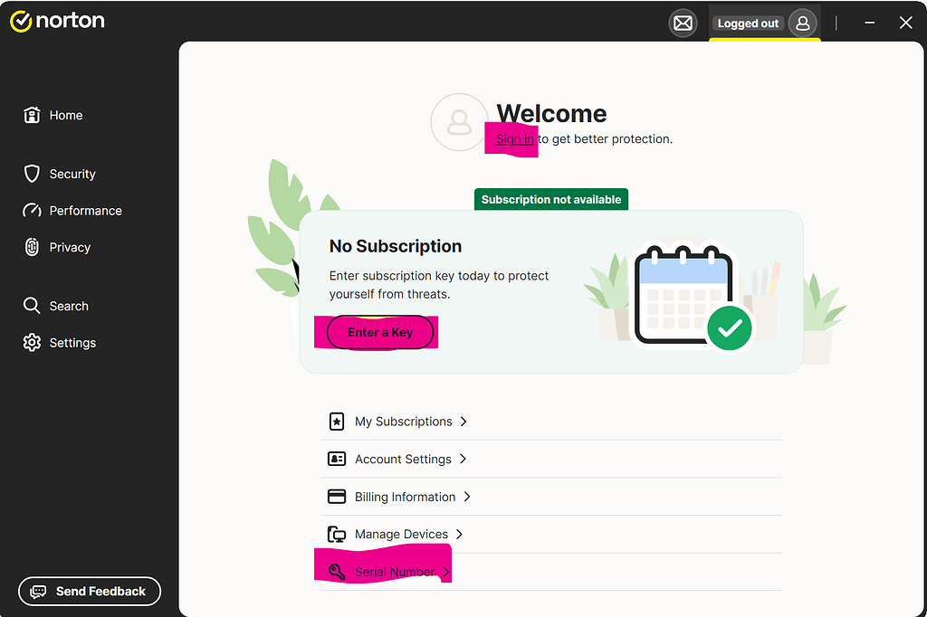 Unable to activate : "Sign In" or "Enter a Key" button does not work on ...