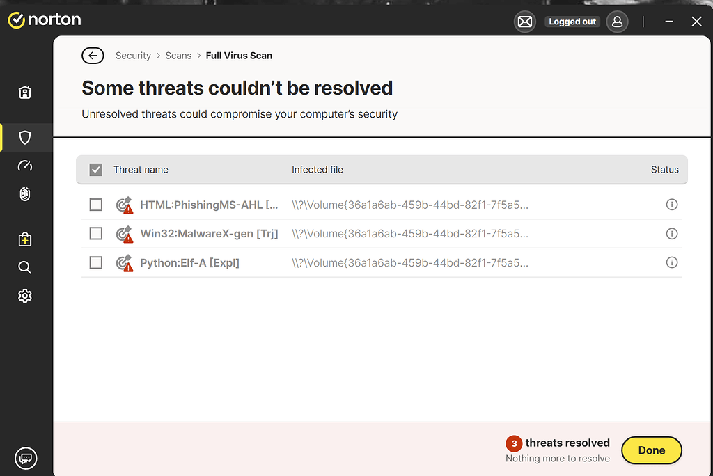 quarantined files show up in subsequent scans - Norton 360 for Windows - Norton Community