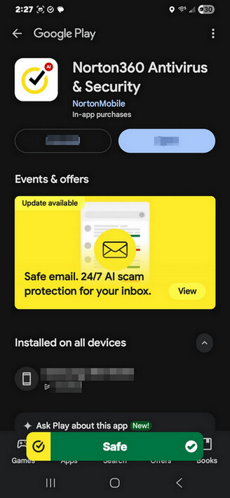 Android - How to input new product key - Norton 360 for iOS | Android ...